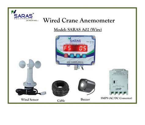 Digital Anemometer For Tower Crane For Industrial At ₹ 50000piece In