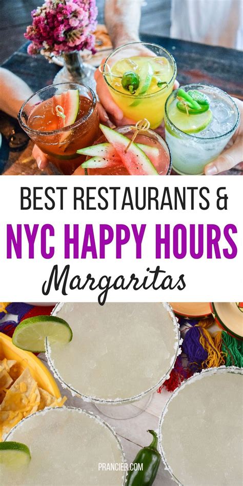 The Best Margarita Happy Hours In Nyc Prancier Fun Restaurants In