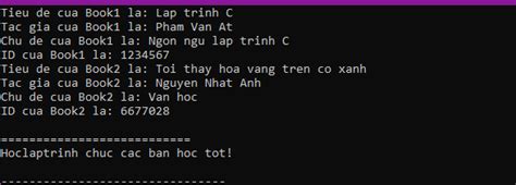 Cấu Trúc Struct Trong C