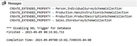 The AdventureWorks SQL Server Sample Database