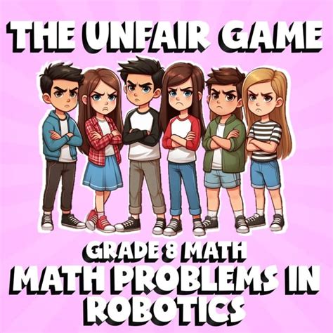 Math Problems In Robotics The Unfair Game No Prep Grade 8 Math Review