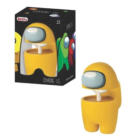 Boneco Among Us Amarelo Ri Happy