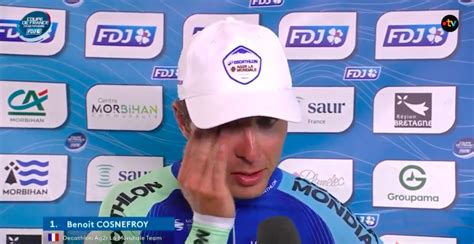 Grand Prix Du Morbihan 2025 Benoît Cosnefroy 8 Mois De Galère