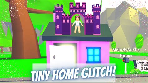 How To Glitch Build In A Starter Home In Roblox Adopt Me Youtube