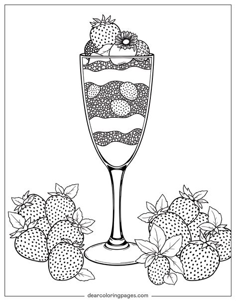 Strawberry Coloring Pages 18 Free Printable Coloring Pages