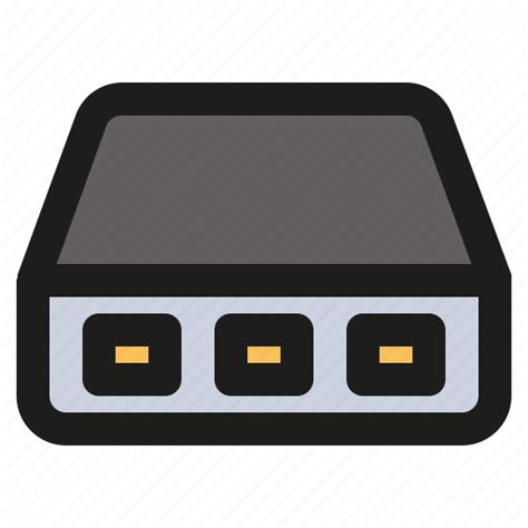 Network Switch Network Switch Computer Device Electronics Internet Icon Download On
