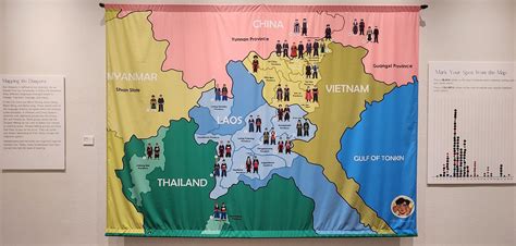 Alex Yang Art Map Of The Hmong Diaspora