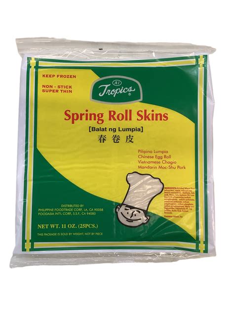 Tropics Spring Roll Skins Asia Mart Santa Rosa