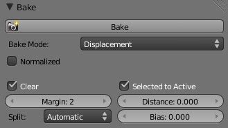 Render Baking Blender Manual