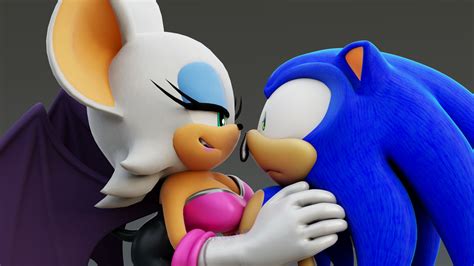 Rouge X Sonic Commission By Hunicrio On Deviantart