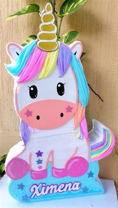Molde De Piñata De Unicornio