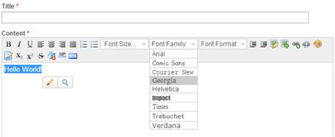 Javascript How To Add Fonts Into Nicedit Stack Overflow
