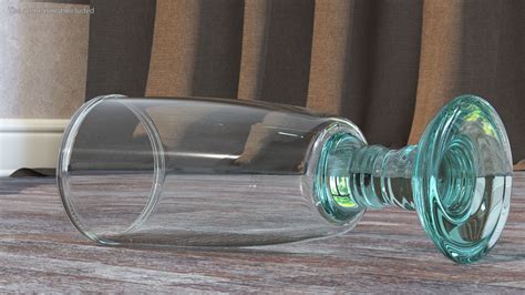 투명 유리 꽃병 3d 모델 15 3ds Blend C4d Fbx Max Ma Lxo Obj Free3d