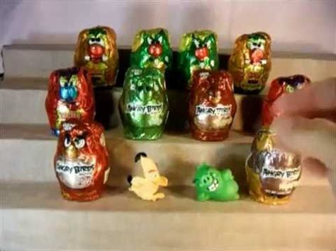 Yowie Angry Birds Chocolate Eggs Youtube