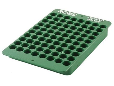 Rcbs Universal Reloading Tray 40 Round Plastic Green