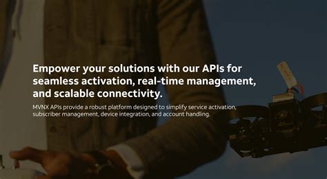 Mvnx Solutions Mvnx Api