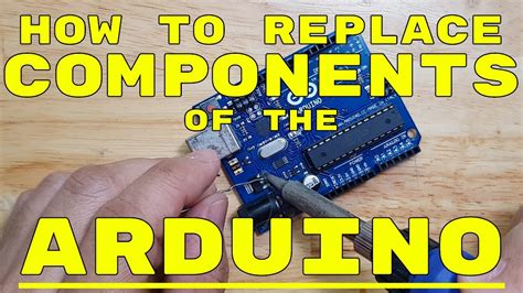 HOW TO REPLACE PARTS OF ARDUINO AND HOW TO REPAIR DAMAGED COMPONENTS EASY SMD SOLDERING GUIDE