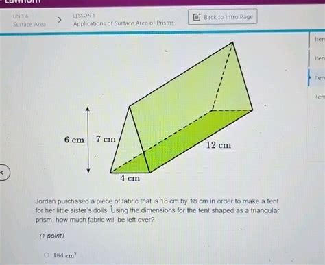 UNIT 6 LESSON S Back To Intro Page Surface StudyX