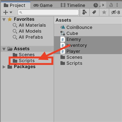 Project Organization Unity Learn