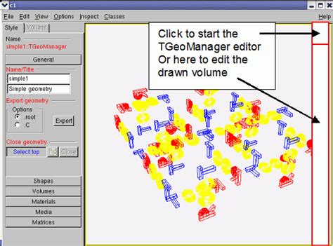The Geometry Manager Editor