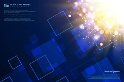 Technology Square Pattern Of Decoration Graphic By Impulse50 · Creative