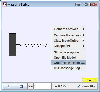 Easy Java Simulations Wiki Main DeploymentSimulationsMenu