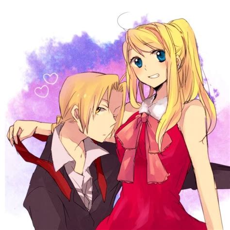 Edward Elric And Winry Rockbell Brotherhood