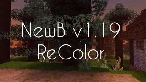 Minecraft PE Shaders NewB ReColor Shader YouTube