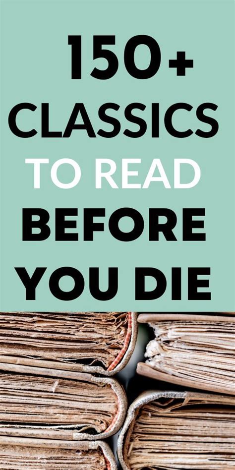 150 Must Read Classic Books For Adults Artofit