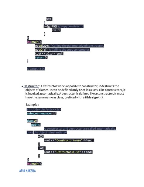 Object Oriented Programming Notes Provided Pdf
