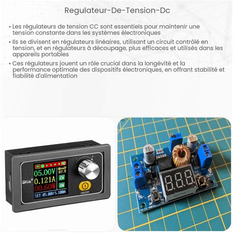 Régulateur De Tension Dc Comment ça Marche Application Et Avantages