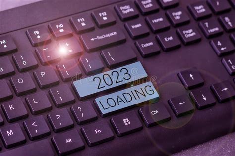 Inspiration Showing Sign 2023 Loading Concept Meaning Advertising The Upcoming Year Forecasting