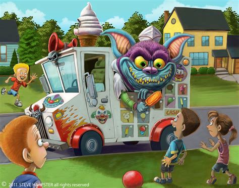 The Illustrated World Of Steve Harpster Harpsters Portfolio