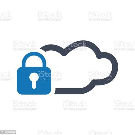 雲安全圖示向量圖形及更多保安圖片 保安 保護 圖示 Istock