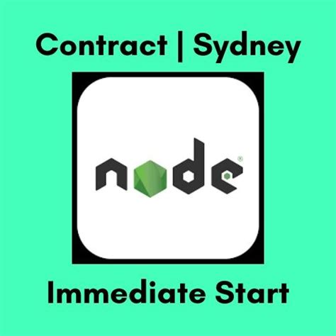 Nina Hirschfeld On Linkedin Node Nodejs Backend Sydneycontract