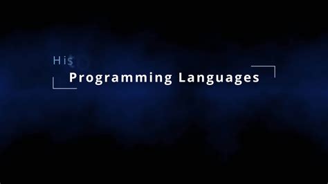 History Of Programming Languages Starting 1947 With Assembler Lisp And