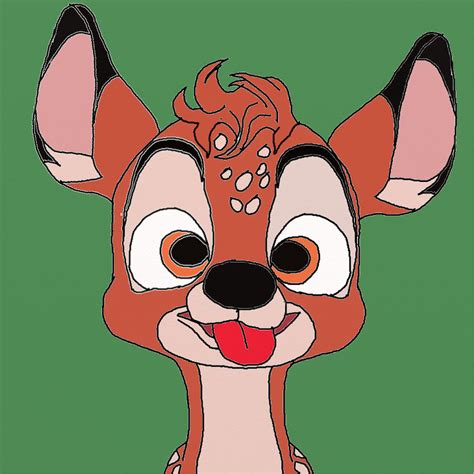 Bambi Making A Silly Face By Tere35 On Deviantart