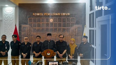 KPU Peserta Pemilu Diberi Waktu 3 Hari Ajukan Sengketa Ke MK