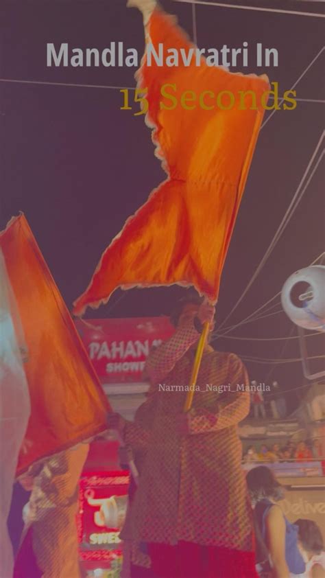 Mandlasocial Mandla Navratri In 15 Seconds Ll Biggest Festival Of Year Ll Reels Instagram