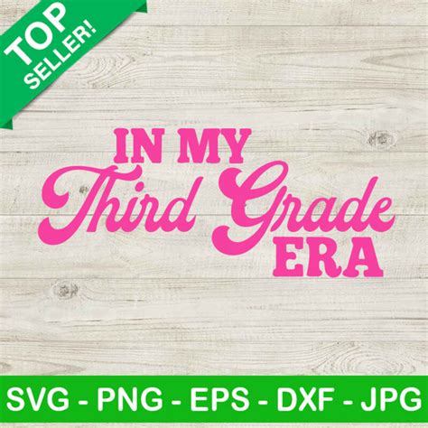In My Third Era SVG Third Grade Barbie Girl SVG In My Barbie Era SVG