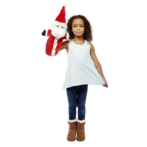 Santa Long Sleeved Puppet The Toy Shop