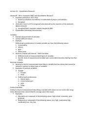 Understanding Quantitative Research Variables Analysis And Course Hero