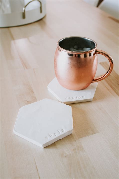 Diy Clay Coasters Nadine Stay