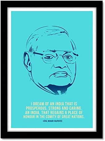 Good Hope Atal Bihari Vajpayee Motivationalv Frame Poster Frame For