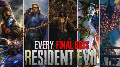 Create A Resident Evil Final Bosses Tier List Tiermaker