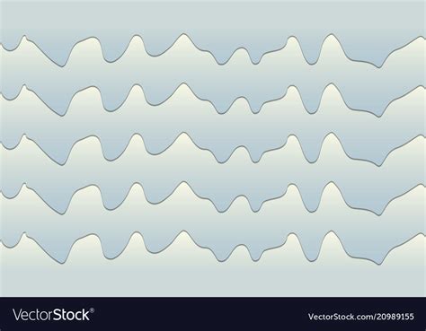 Seamless Pattern Of Wavy Lines Royalty Free Vector Image