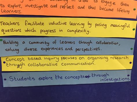 A Shift Towards Concept Based Inquiry Think Beyond The Facts Think Conceptually