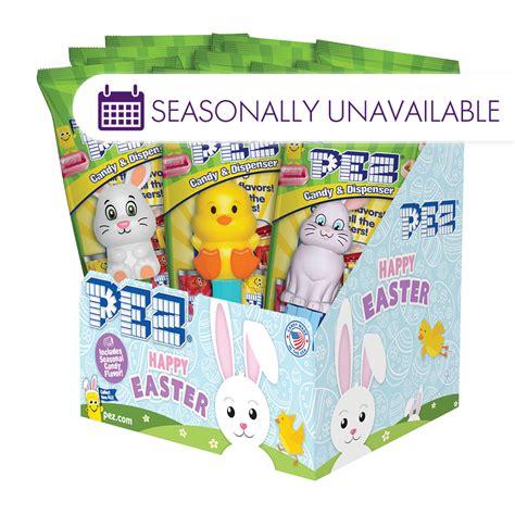 Pez Easter Assortment 0 58 Oz Nassau Candy