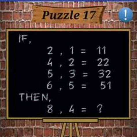 Math Puzzles Game Level 17 Answer With Solution Puzzle Game Master