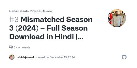 Mismatched Season 3 2024 Full Season Download In Hindi Watch Online Free In 480p 720p